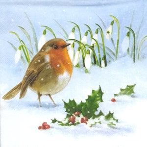 Q339# 3 Pieces of Single Paper Napkins for Decoupage, Craft Tissue ...