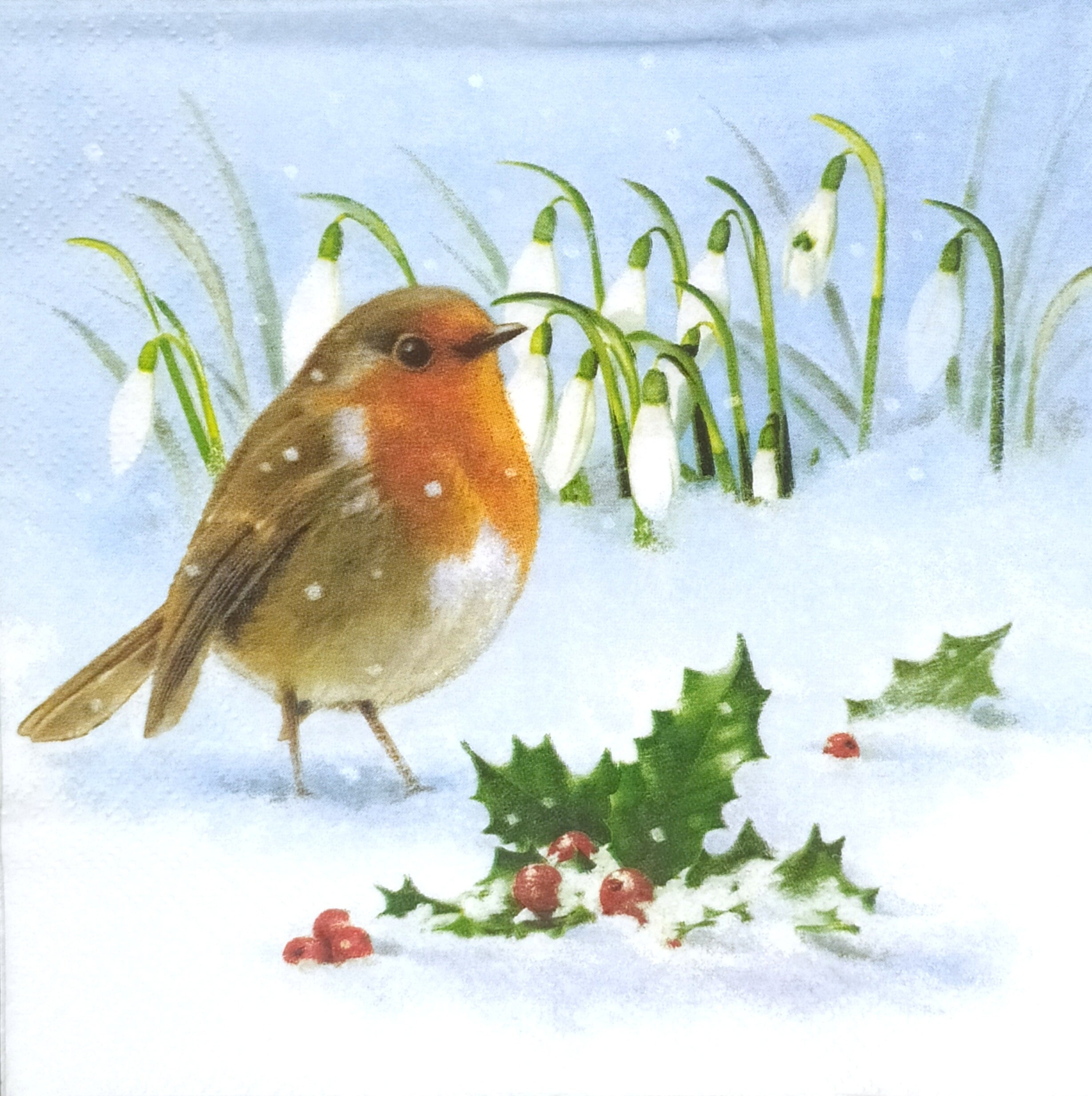 Q339# 3 Pieces of Single Paper Napkins for Decoupage, Craft Tissue ...