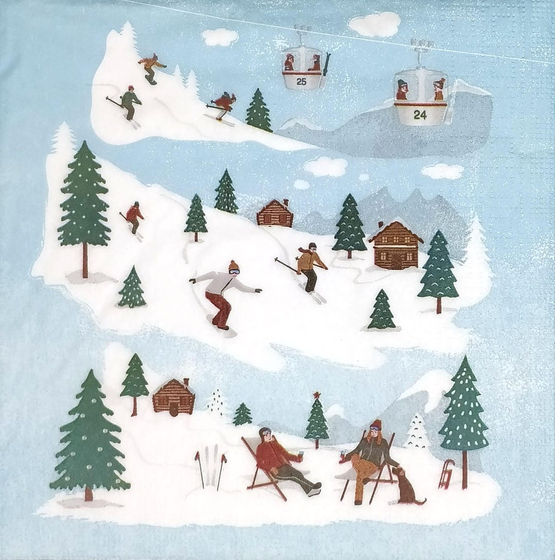 T995# 3 Pieces of Single Paper Napkins for Decoupage, Craft Tissue ...