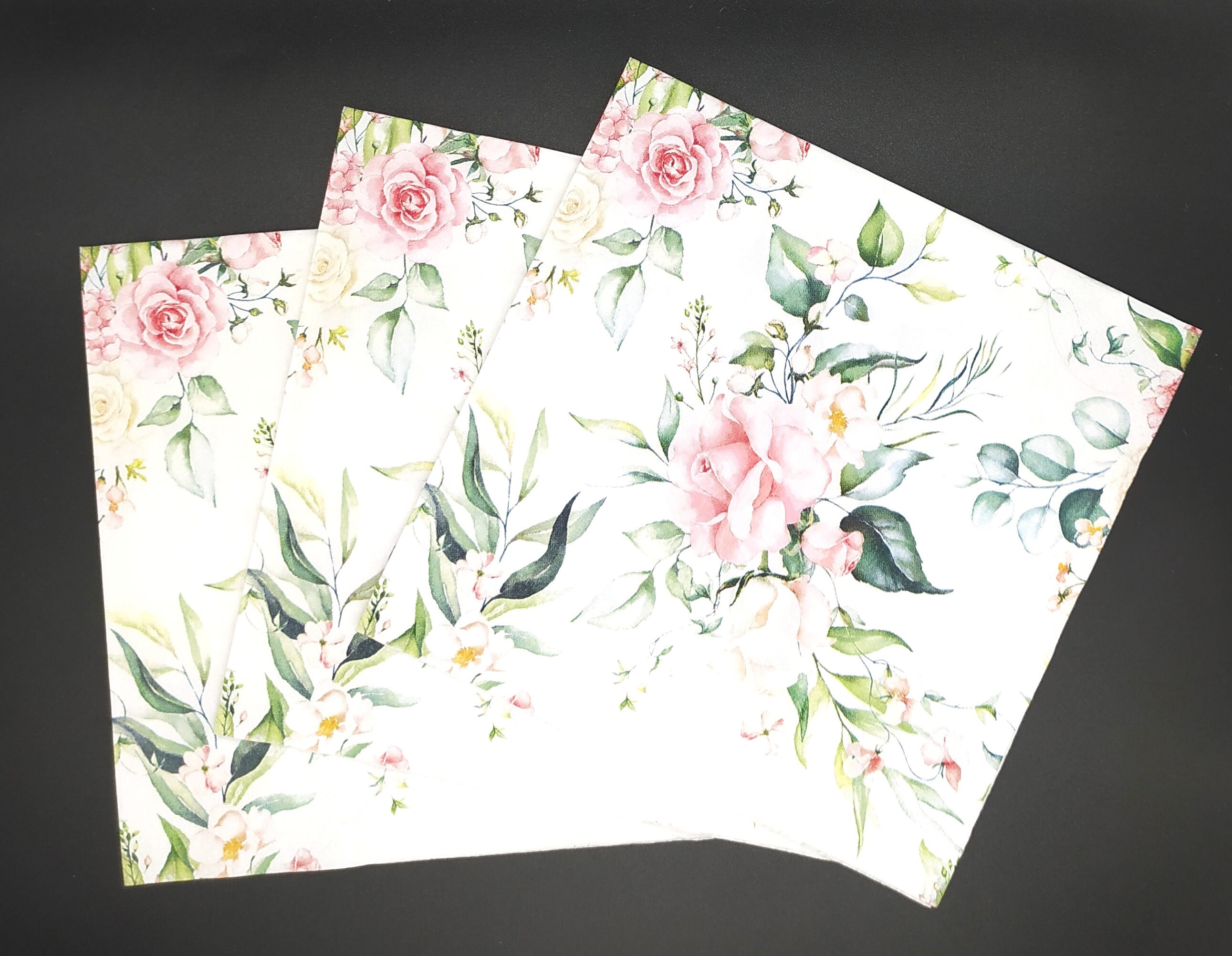 P099 3 Pieces of Single Paper Napkins for Decoupage Craft | Etsy