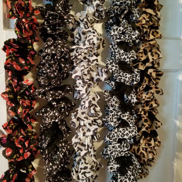 Crochet Ruffle Scarf - Etsy