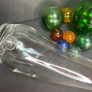 Vintage Mid Century Viking Taper Glow Art Glass / Swung Stretch Glass ...