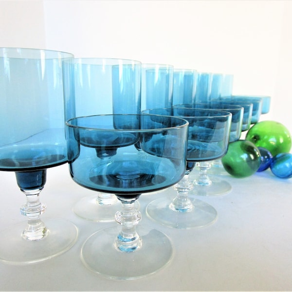 Blue Glassware - Etsy