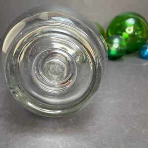 Vintage Mid Century Viking Taper Glow Art Glass / Swung Stretch Glass ...