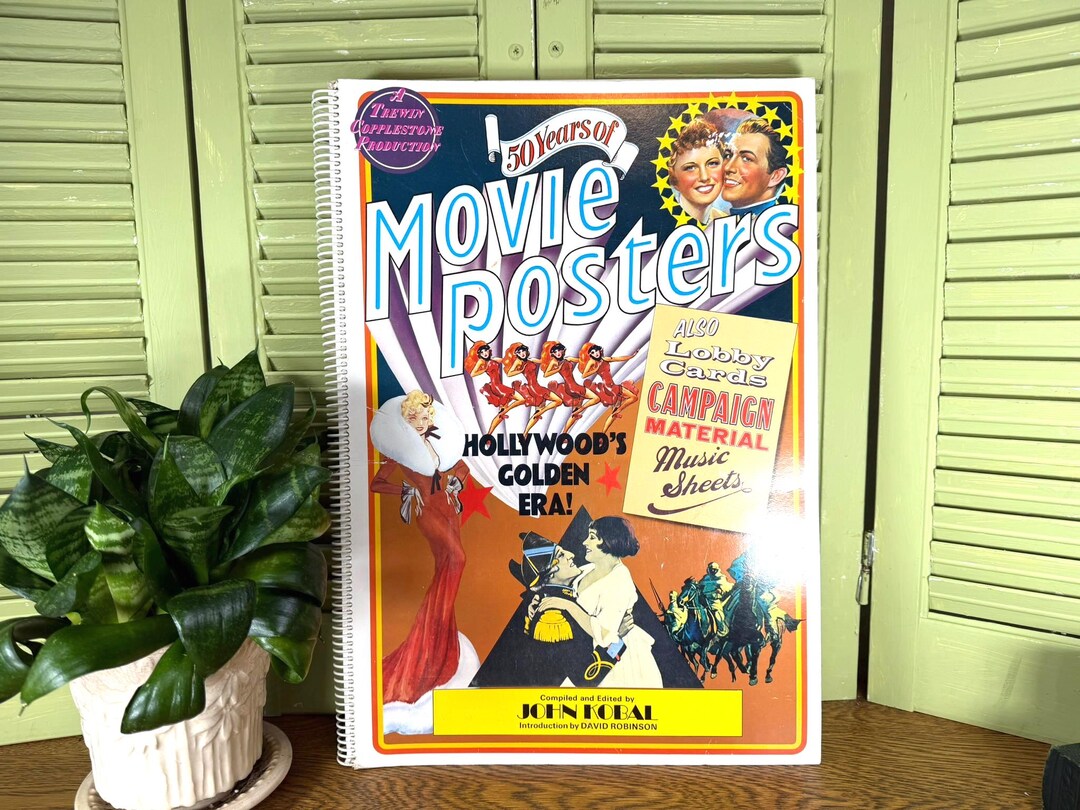 Vintage "50 Years of Movie Posters" -edited by John Kobal - Bounty ...