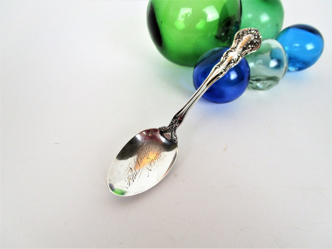 Antique 1910 Masonic Commemorative Sterling Silver Spoon - Frankford ...