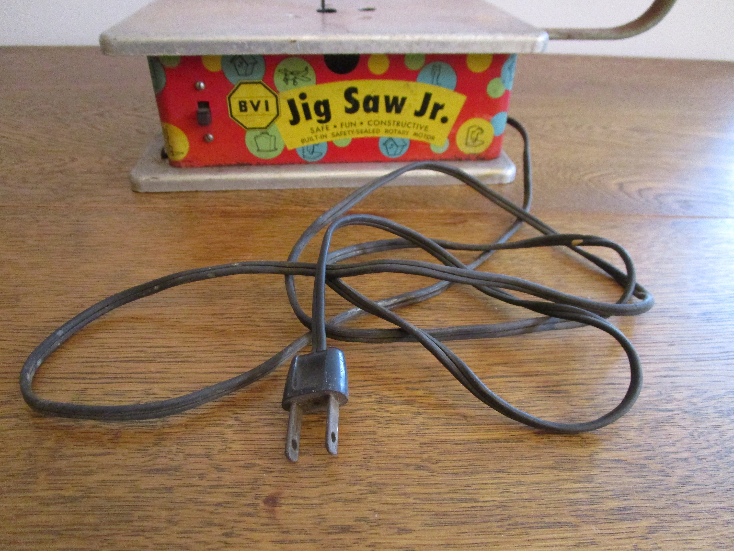 Antique Tin Toy Jig Saw Jig Saw Jr. BVI Burgess - Etsy