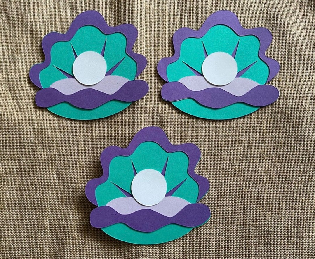Clam Shell Die Cut Set of 3 - Etsy