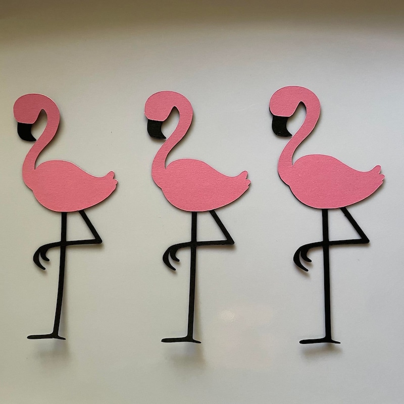 Flamingo Cutout - Etsy