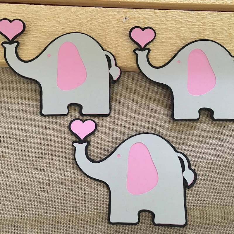 Elephant Cut Outs - Etsy