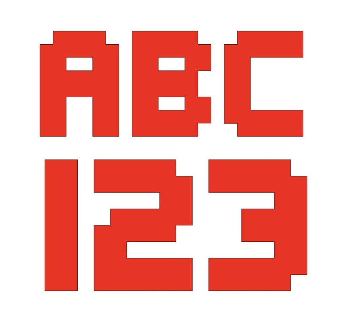 Pixel Gamer, Letter and Number Die Cuts, Bulletin Board Die Cuts, Paper ...