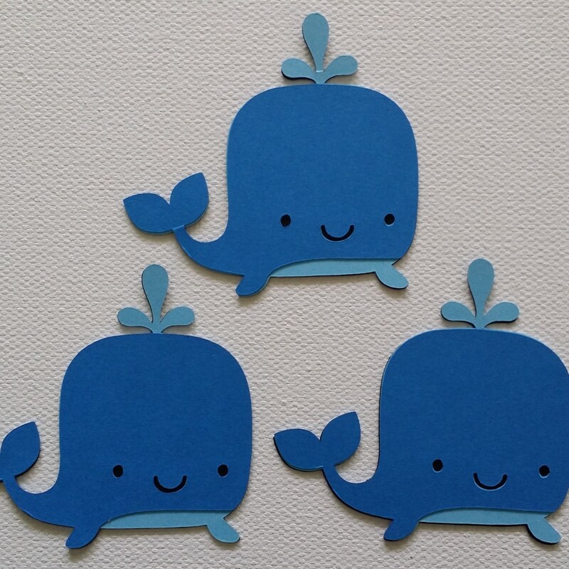 Whale Cut Out - Etsy