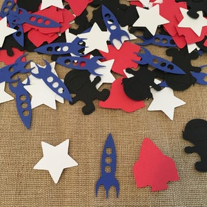 100 Piece Space Theme Confetti, Space Theme Party, Space Party Confetti ...
