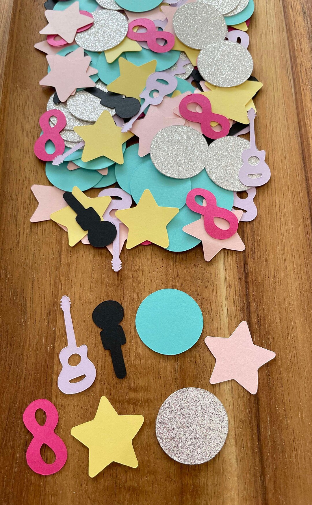 175 Piece in My Birthday Era Confetti, Music Party Decor, Birthday ...