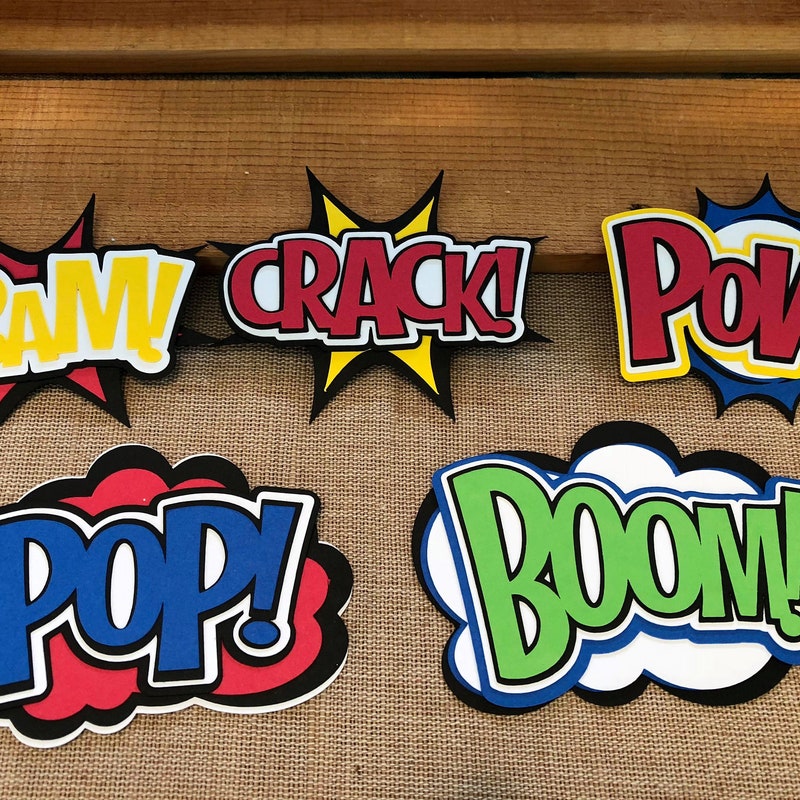 Spiderman Boom Pow - Etsy