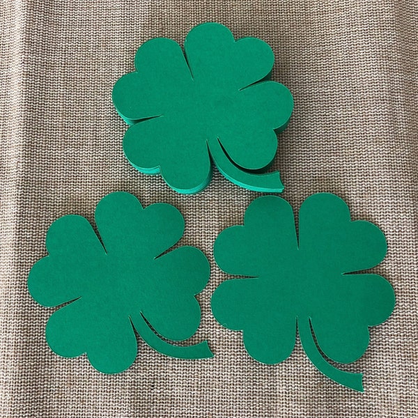 Four Leaf Clover Cut Outs - Etsy