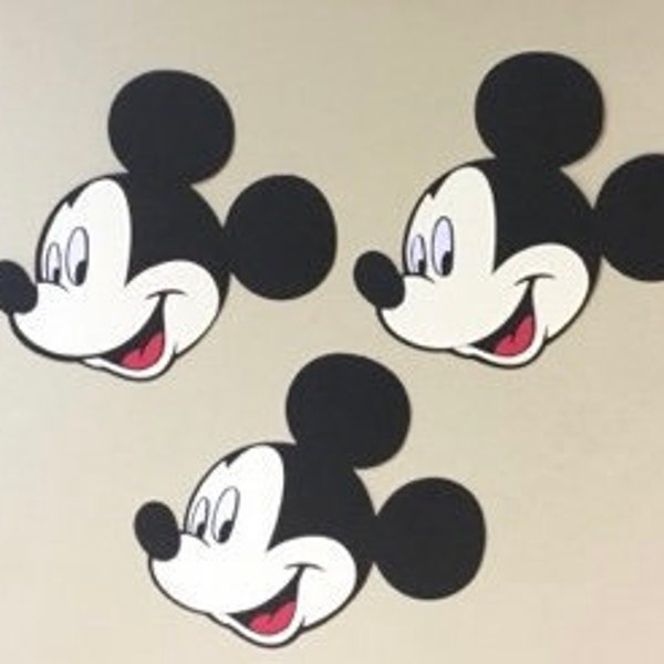 Mickey Mouse Die Cut - Etsy