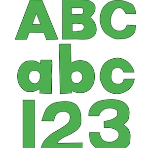 Chicka Chicka Boom Boom Font - Etsy