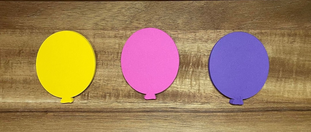 Balloon Die Cut Set of 25 - Etsy