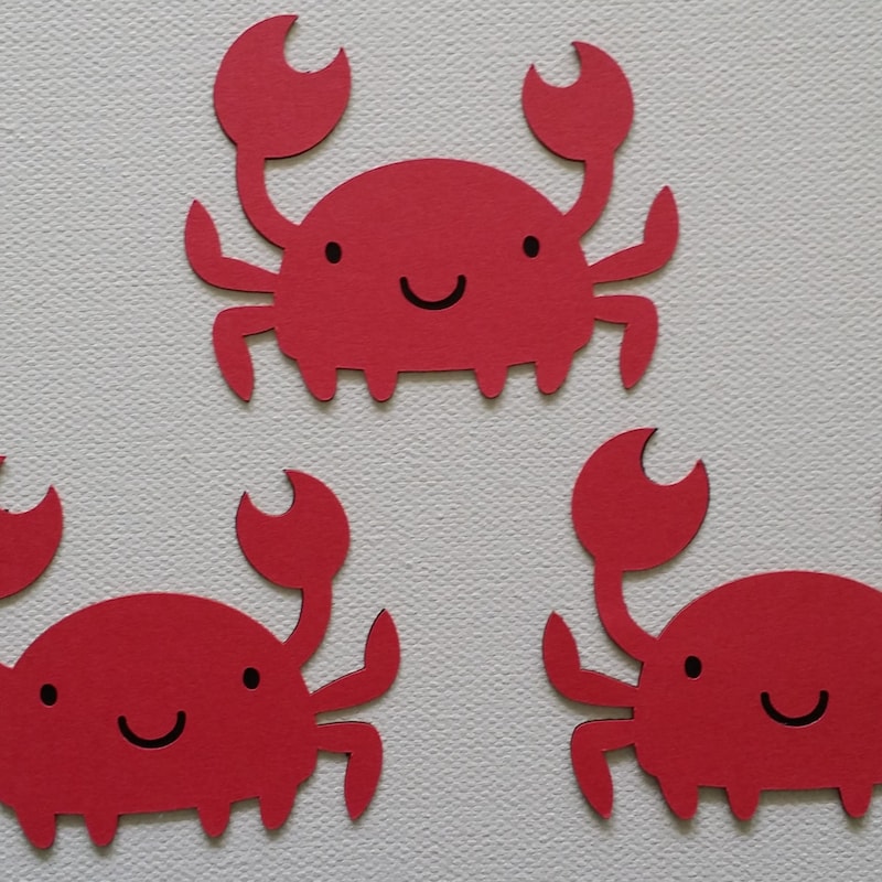 Crab Die Cut - Etsy