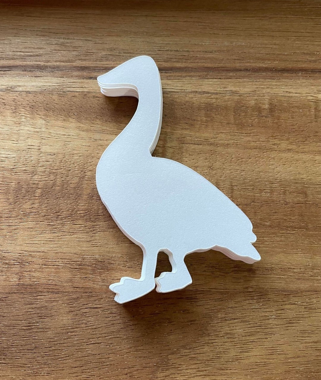 Goose Die Cut Set of 25, Animal Die Cuts, Farm Birthday Decor, Animal ...