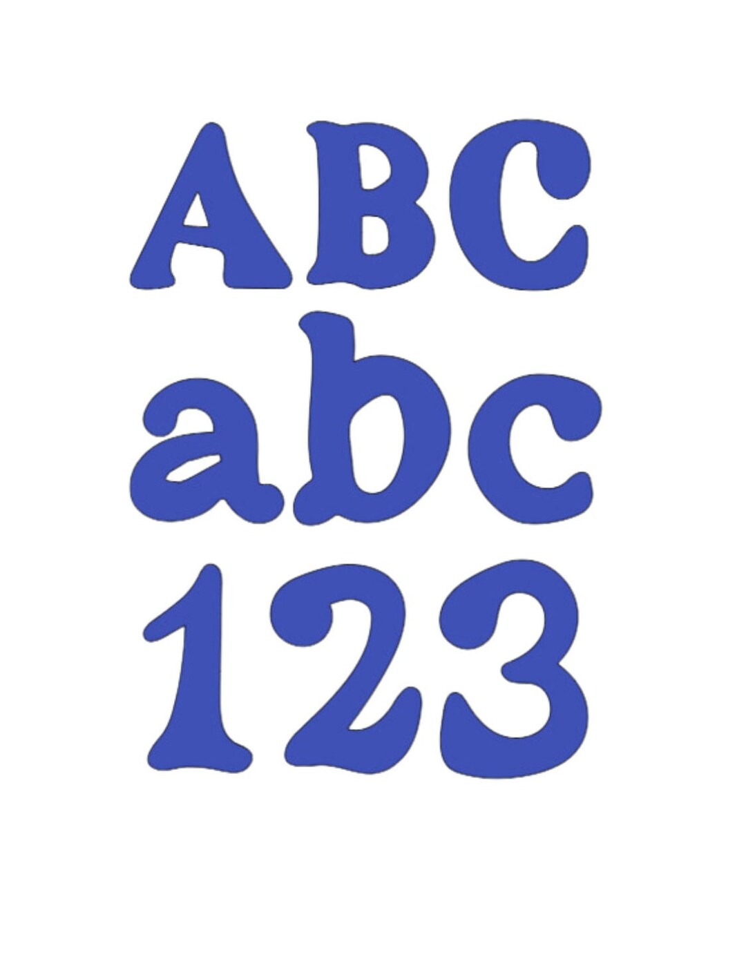 Letter and Number Die Cuts, Bulletin Board Die Cuts, Scrapbooking ...