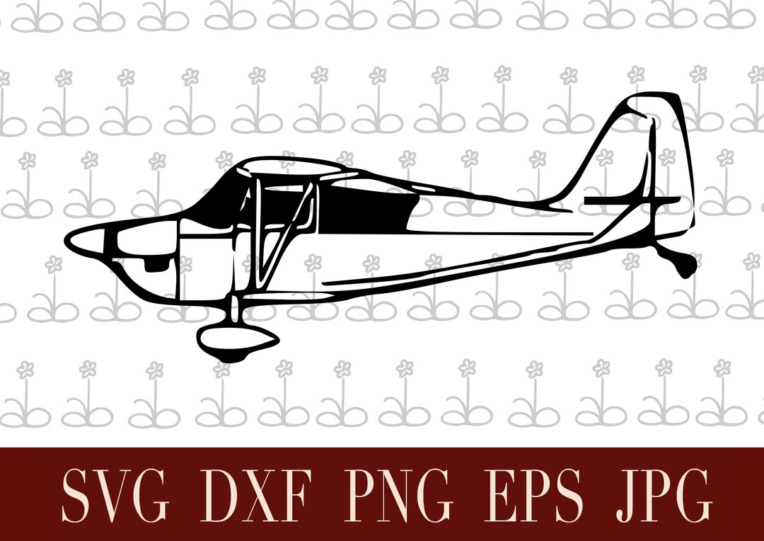 Digital File of Citabria Airplane - Digital Download Printable - Etsy