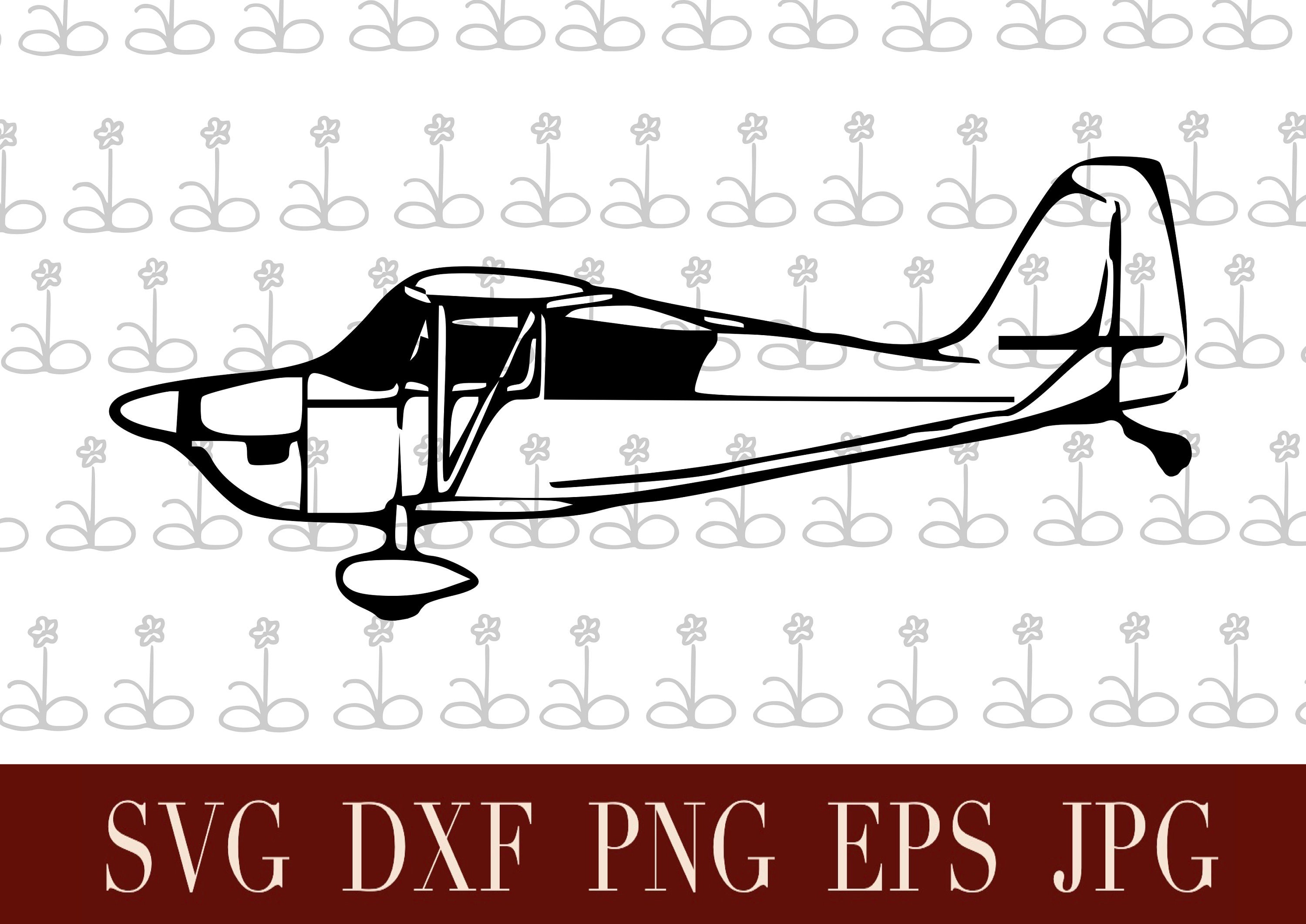 Digital File of Citabria Airplane - Digital Download Printable - Etsy