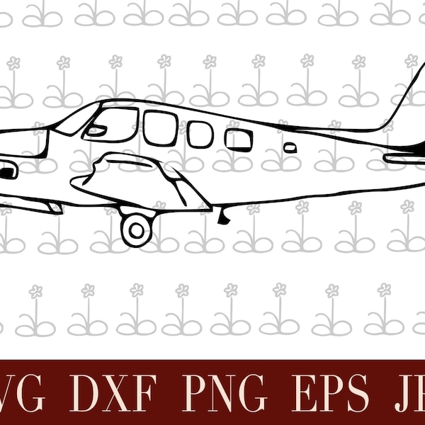 Beechcraft Bonanza Svg - Etsy