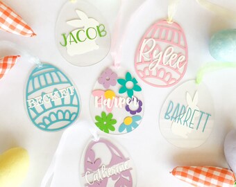 Acrylic Easter Tag - Etsy