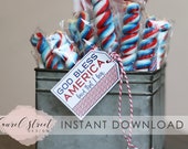 Patriotic Printable God Bless America Land That I Love - Etsy