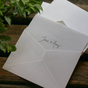 Double Envelopes Inner/outer Envelopes Size 5 1/4 X 7 1/4 A7 Envelopes ...