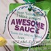Valentine Printable - I Think You Are AWESOME SAUCE! - Instant Download ...