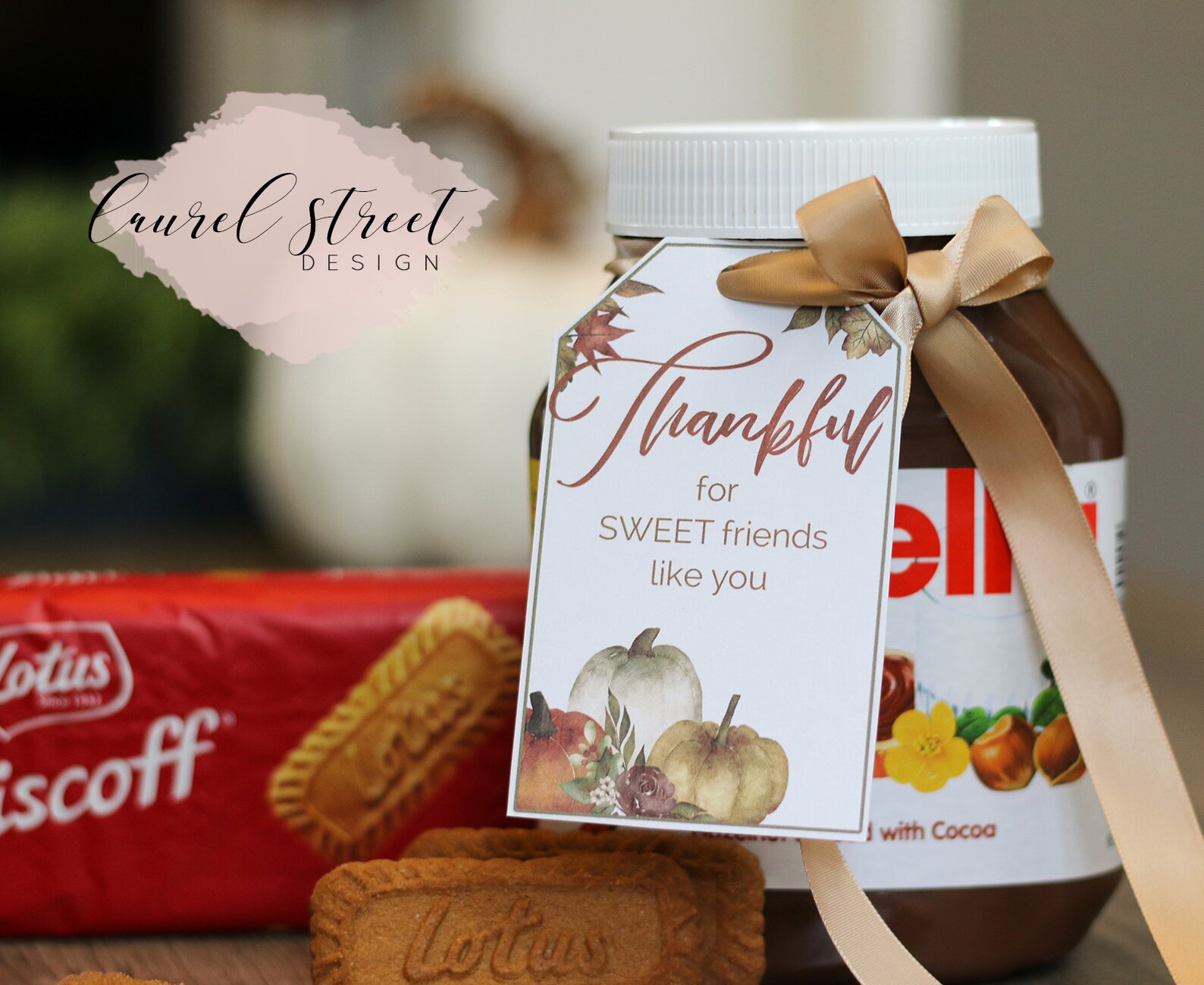 FRIENDS Gift Tag Thankful for SWEET FRIENDS Like You Fall | Etsy