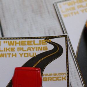 Valentine Printable I WHEELIE Like Playing With You Personalized ...