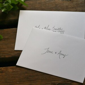 Double Envelopes Inner/outer Envelopes Size 5 1/4 X 7 1/4 A7 Envelopes ...
