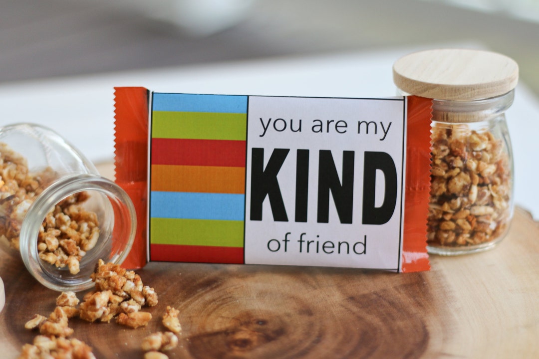 KIND Party Favor - You Are My KIND of Friend - Kind Granola Bar Favor ...