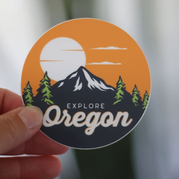 Oregon Decal - Etsy