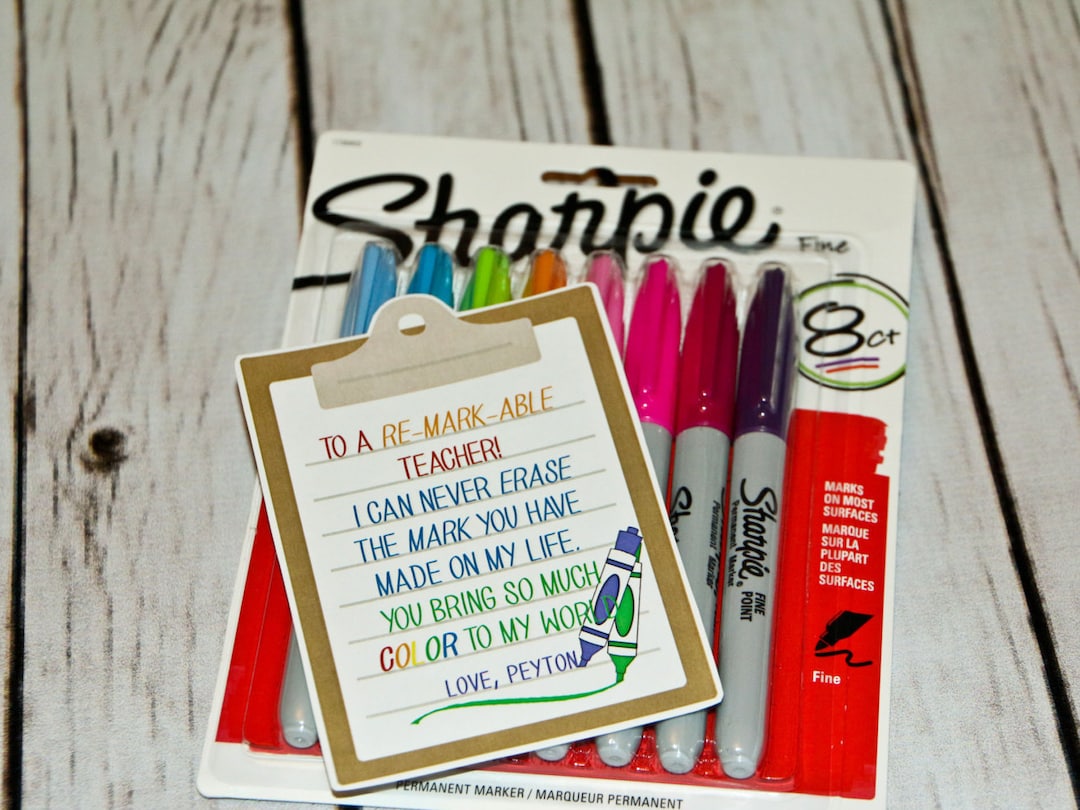 Teacher Thank You Gift - Personalized - to a Re-mark-able Teacher ...
