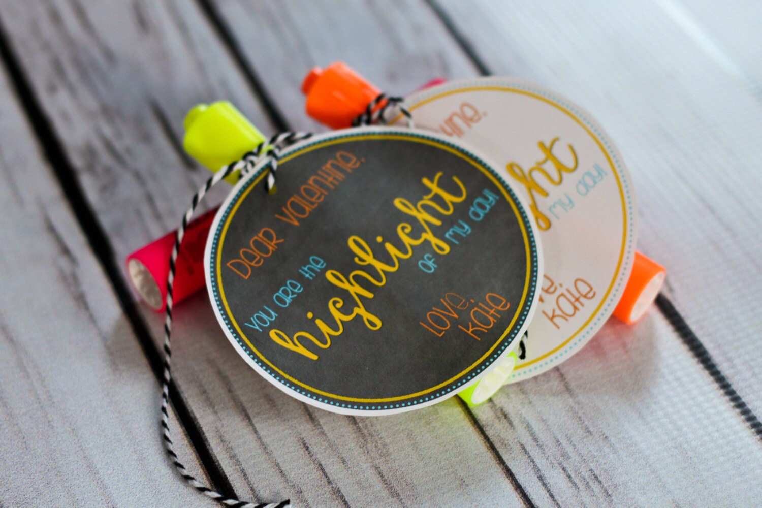 Valentine Printable You Are the HIGHLIGHT of My Day | Etsy