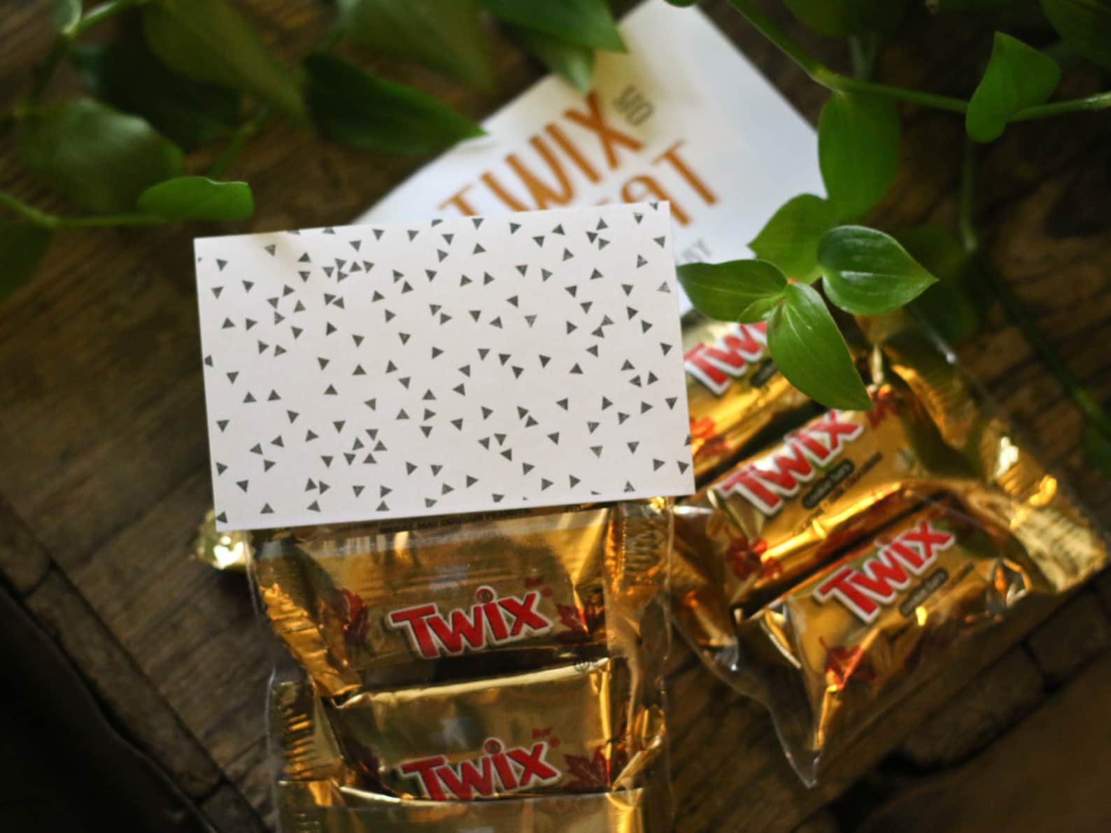 Fall Printable TWIX or TREAT Treat Bag Topper | Etsy