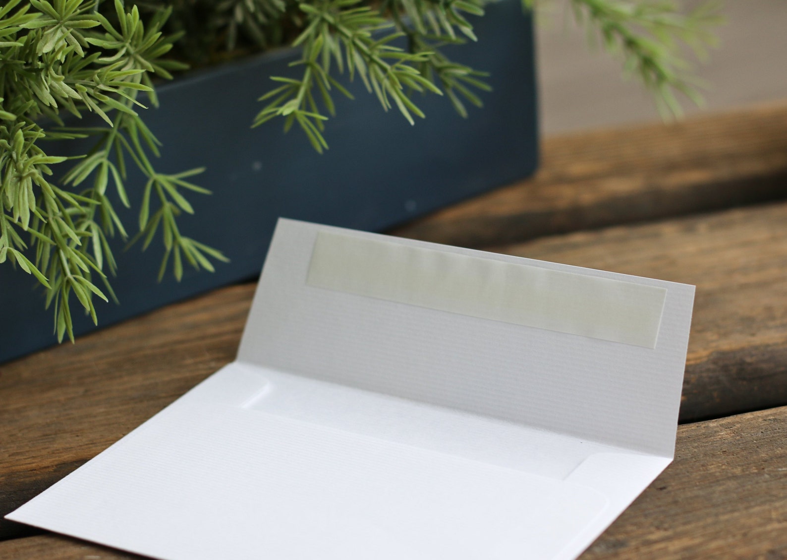 WHITE GROOVE ENVELOPES A1 Envelopes crisp White W Slight - Etsy