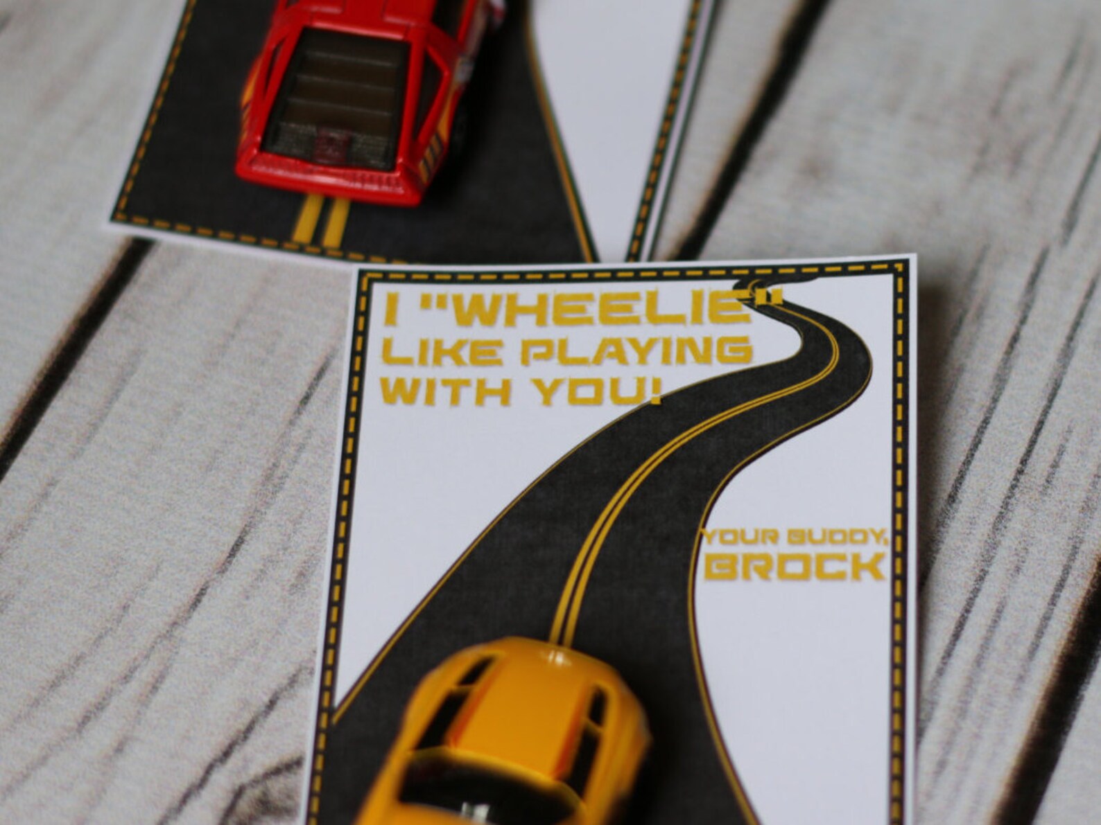 Valentine Printable I WHEELIE Like Playing With You - Etsy