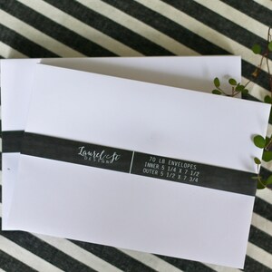 Double Envelopes Inner/outer Envelopes Size 5 1/4 X 7 1/4 A7 Envelopes ...