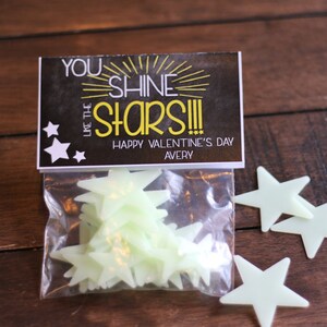 Valentine Printable - SHINE Like the STARS - Instant Download - Treat ...