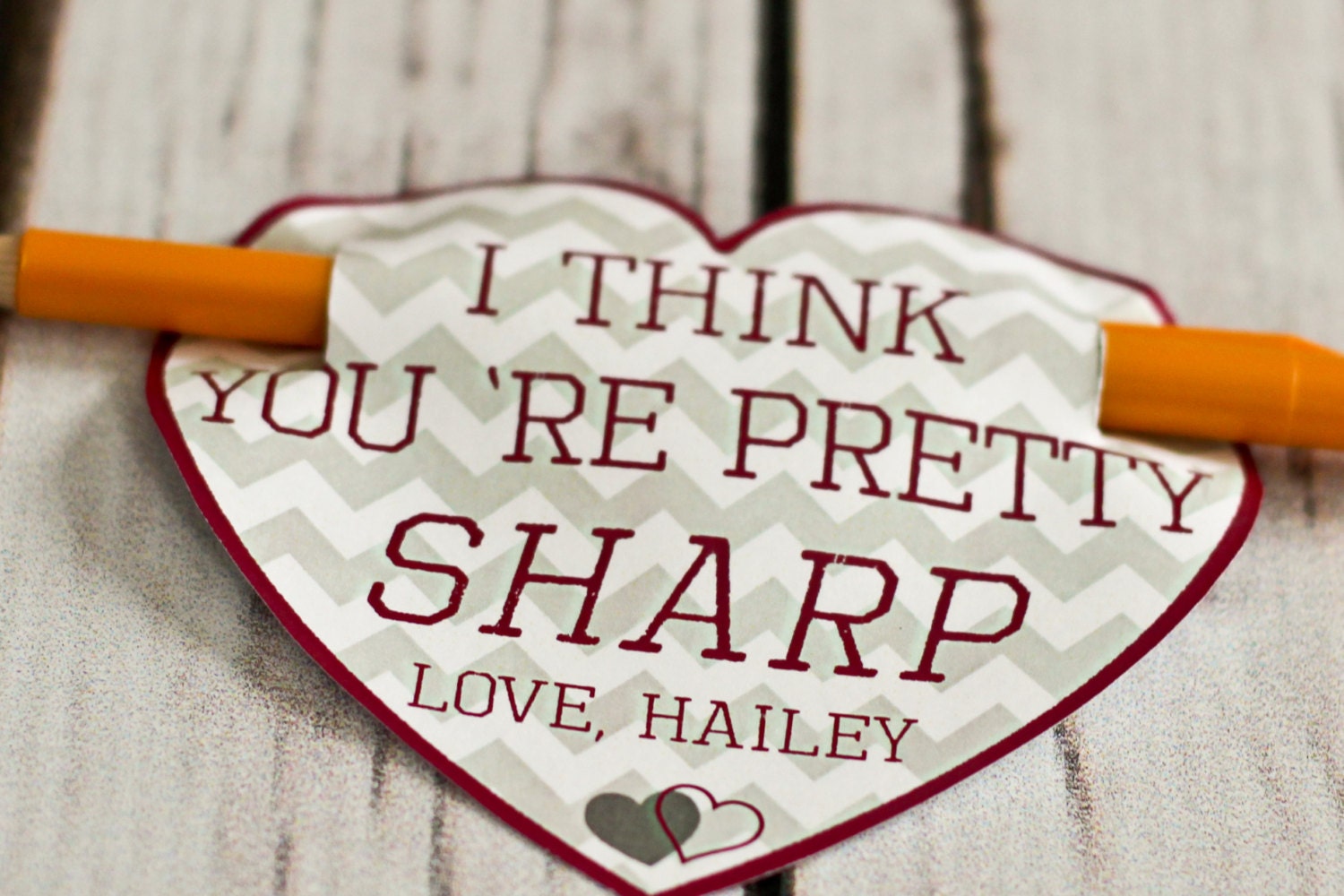 Valentine Printable I Think You're Pretty SHARP - Etsy