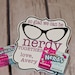 Valentine Printable - so Glad We Can Be NERDY Together! -INSTANT ...