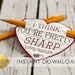 Valentine Printable - I Think You're Pretty SHARP - INSTANT DOWNLOAD ...