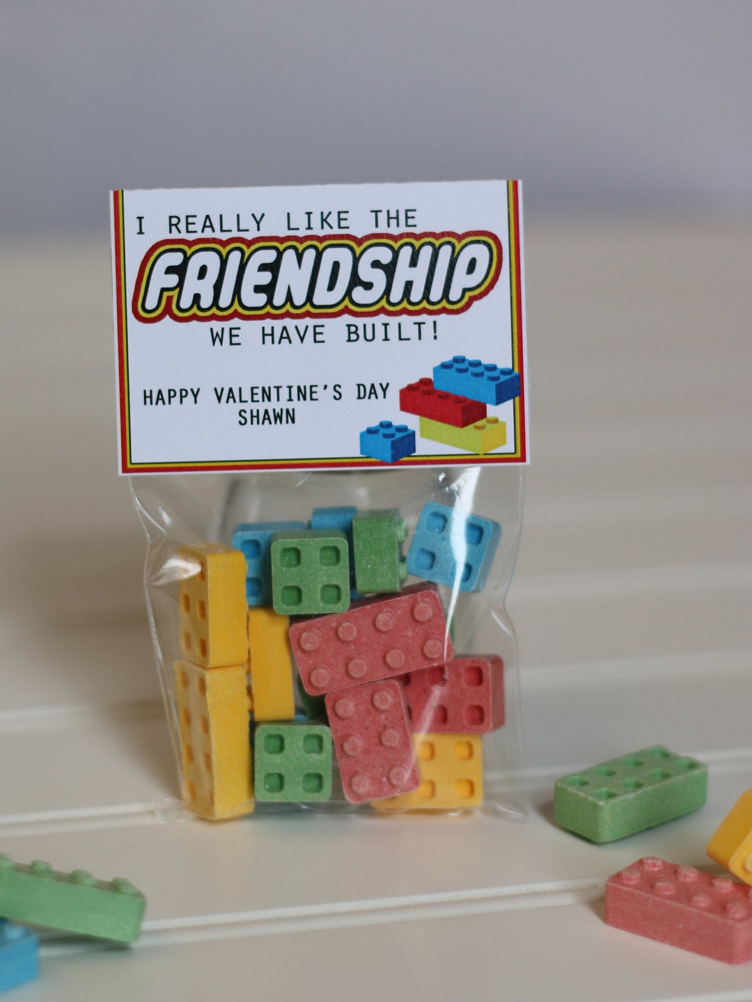 Valentine Printable - Building Block Valentine - I Really Like the ...