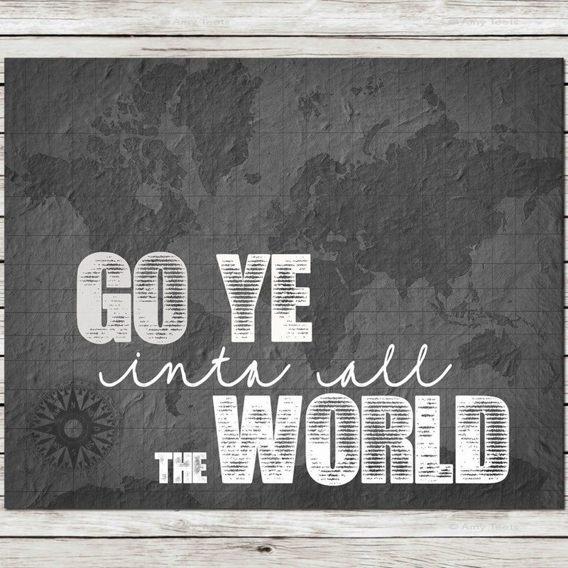 Go Into the World - Etsy
